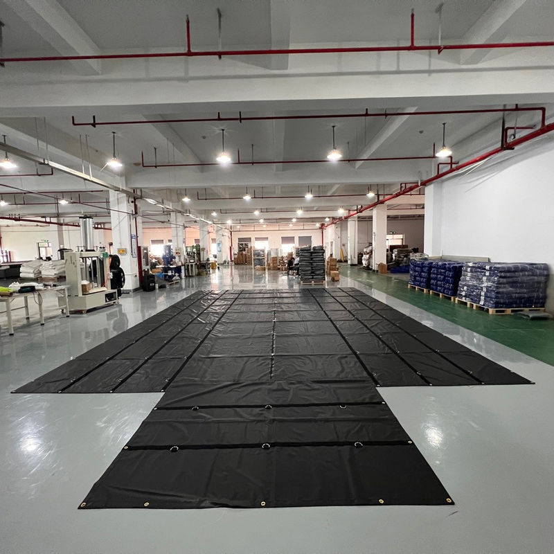 Heavy Duty Vinyl Coated Fabric PVC Coated Truck Cover 18 Oz 24x27 For ...